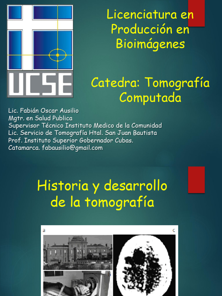 Clase 1 para PDF | PDF | Ct Scan