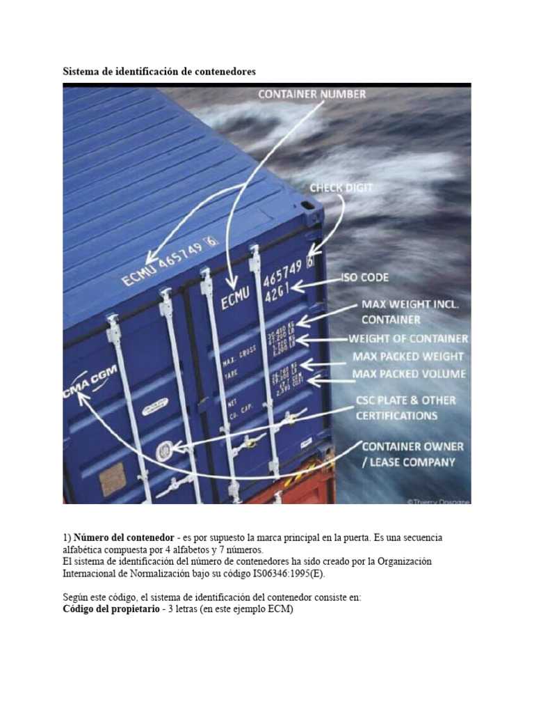 Sistema de Identificación de Contenedores | PDF