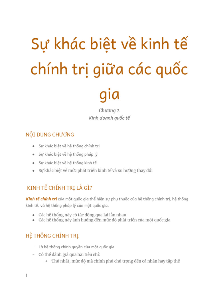 CHƯƠNG 2 KDQT | PDF