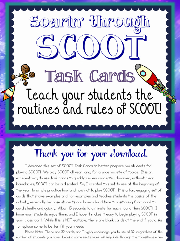 Soarin' Through: Scoot | PDF