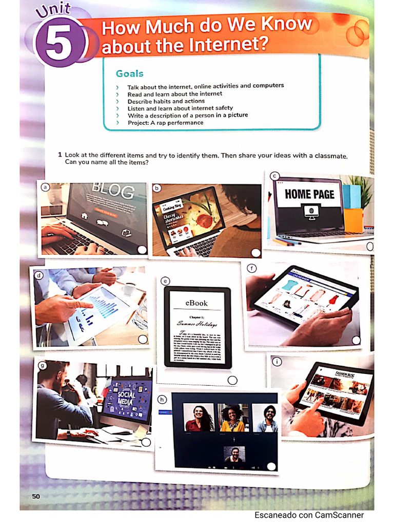 Light Up 1 Student's Book - Unit 5 | PDF