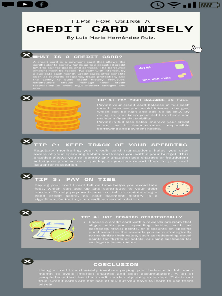 Essential Credit Card Management Tips | PDF | Credit Card | Payments