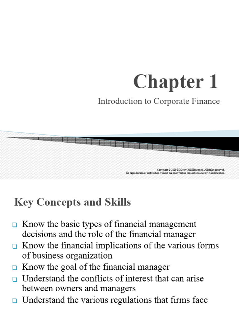 Slides - Chapter 1 | PDF | Equity (Finance) | Partnership