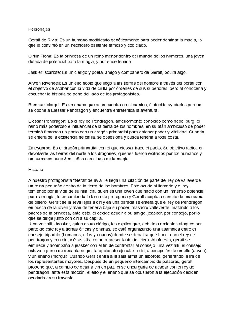 Prototipo de Historia Final | PDF