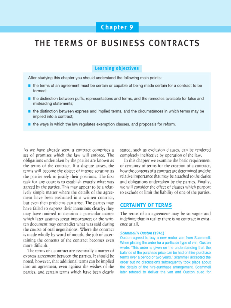 CH9Denis Keenan, Sarah Riches - Business Law, 8th Edition - Prentice ...