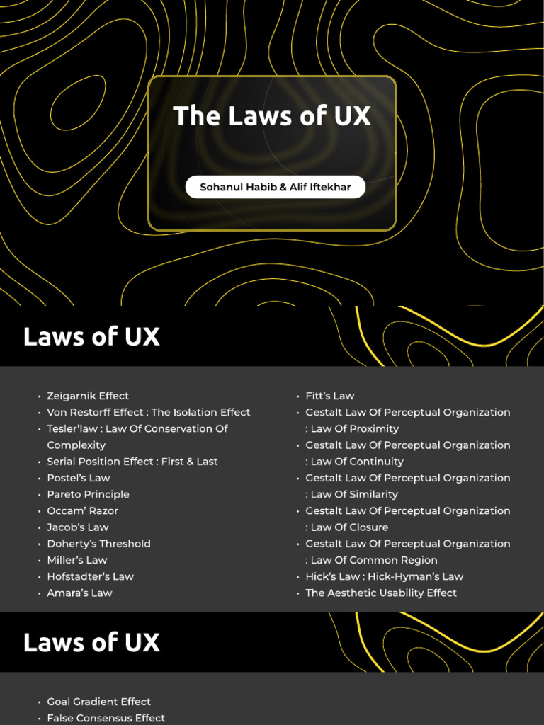 UX Laws New Edition | PDF | Cognitive Science | Cognition