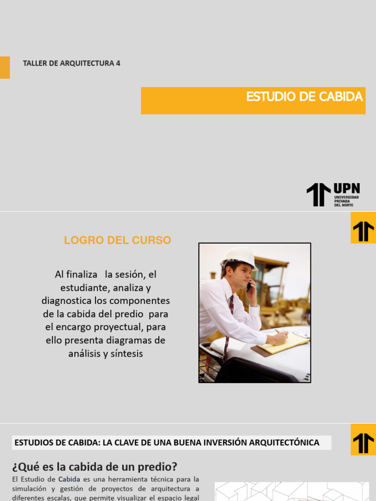 Semana 4 Estudio de Cabida de Un Predio | PDF