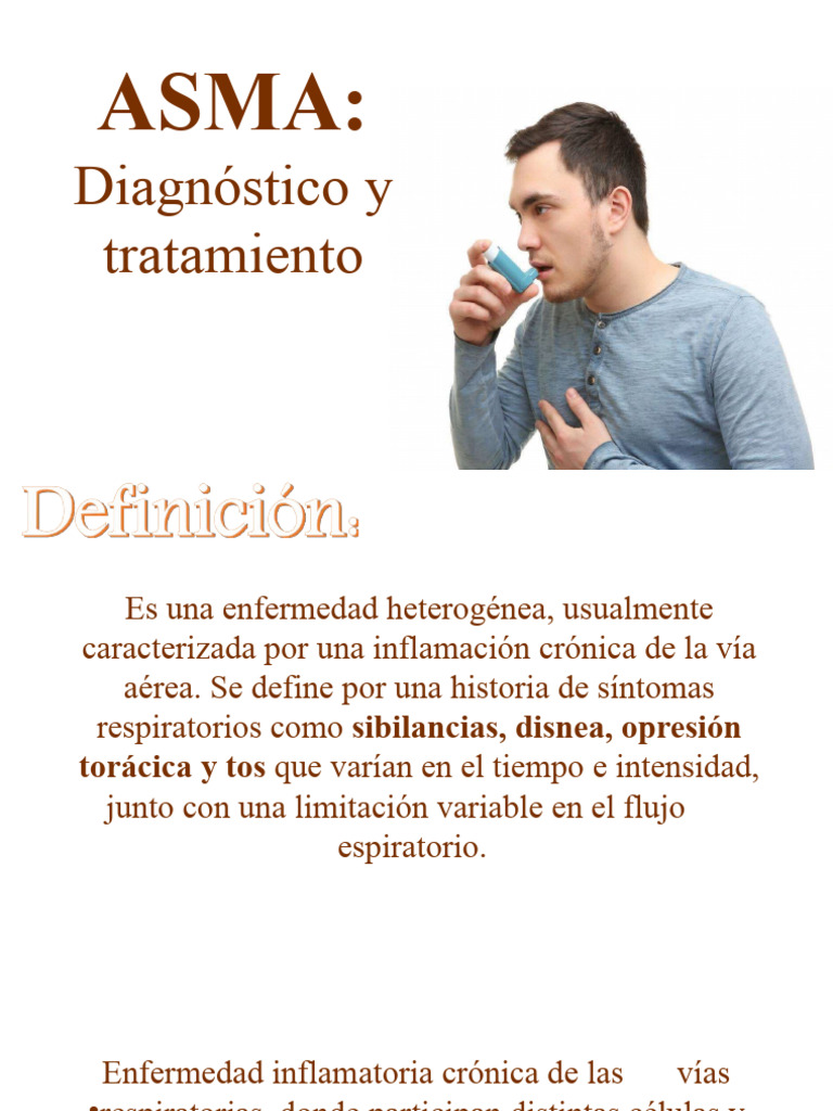 Guía de Diagnóstico y Tratamiento del Asma | PDF | Asma | Tos