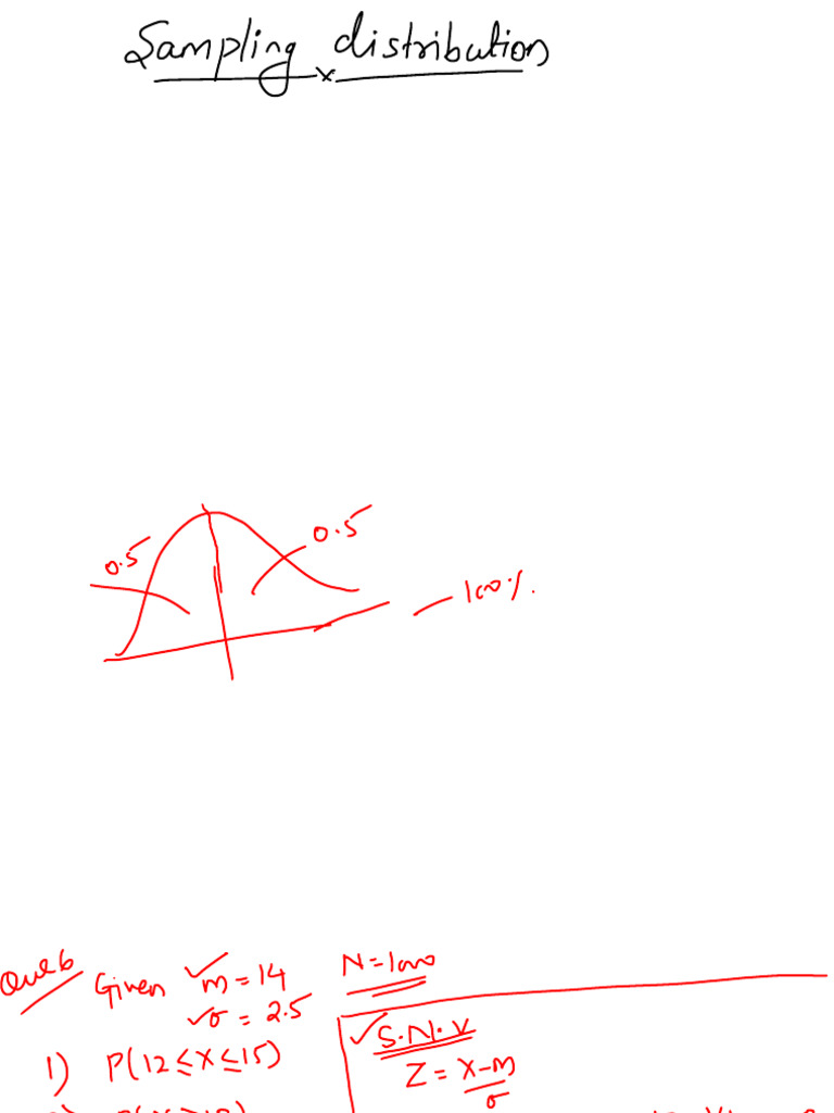 Normal Distribution Pdf