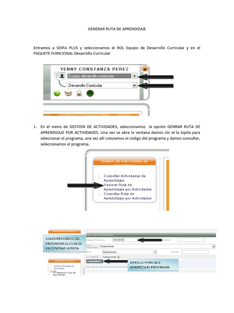 Cómo Generar y Evaluar Rutas de Aprendizaje | PDF | Informática ...
