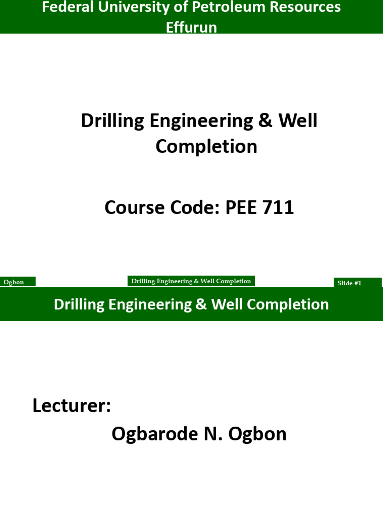PEE 711 - Module IX- Drilling Hydraulics pdf | PDF | Shear Stress | Viscosity