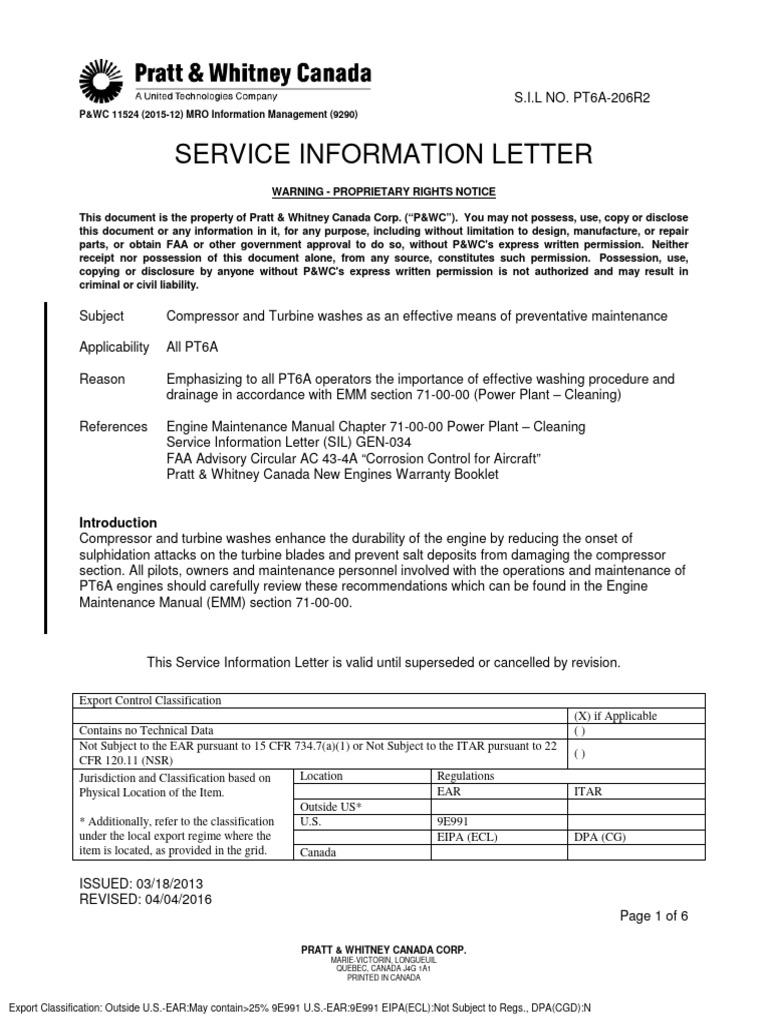 pt6a-206_STAMPED | PDF | Mechanical Engineering