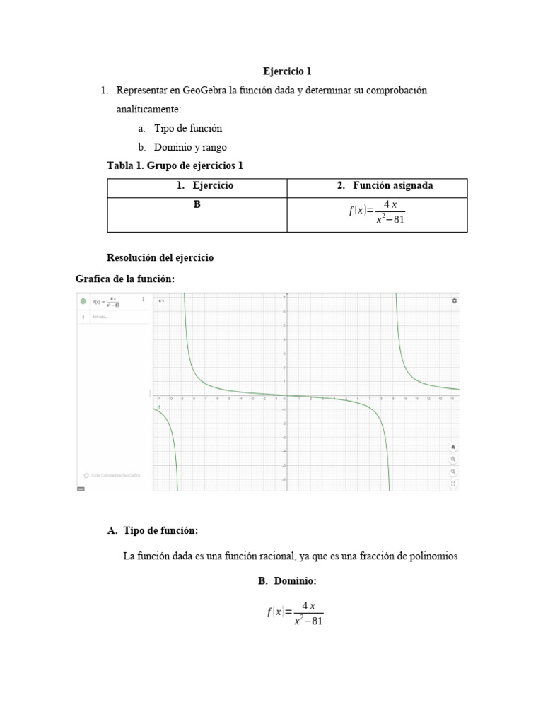 Ejercicio 1 | PDF