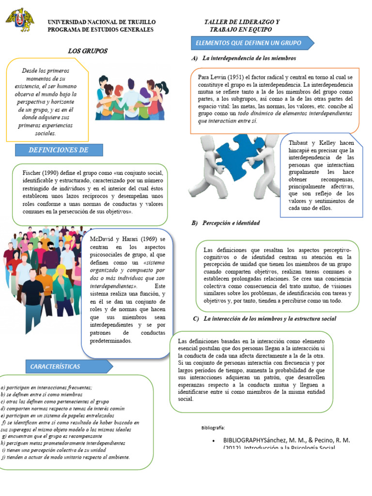 Interdependencia y Grupos Sociales | PDF | Comportamiento | Percepción