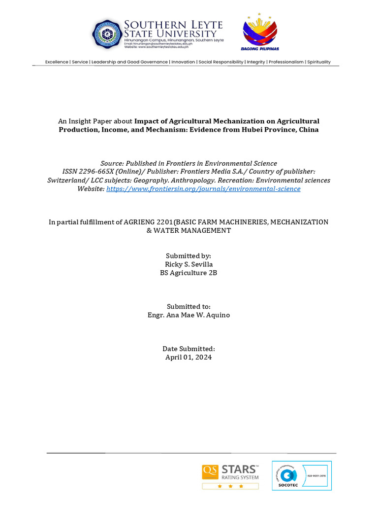 Agrieng Insight Paper | PDF | Agriculture | Innovation