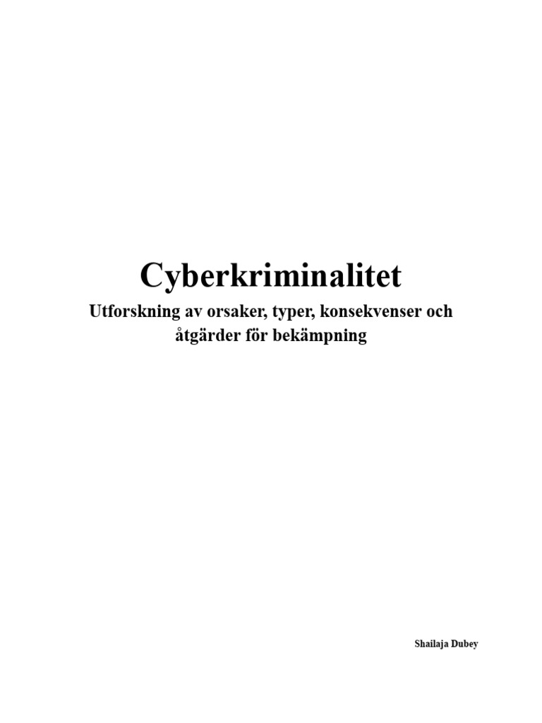 Utredande Text | PDF