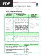 Sesión de Aprendizaje - Elaboramos Nuestro Arbol Geneaogico | PDF | Evaluación | Modificación de ...