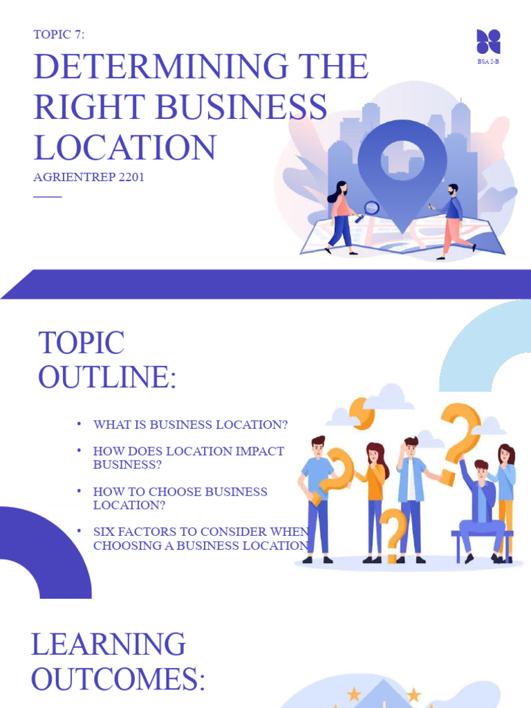 Topic 7 Determining The Right Location | PDF | Employment | Taxes