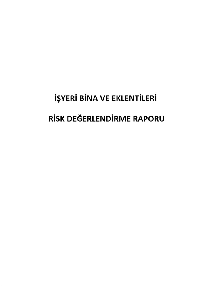 Işyeri Ve Bina Eklentileri | PDF