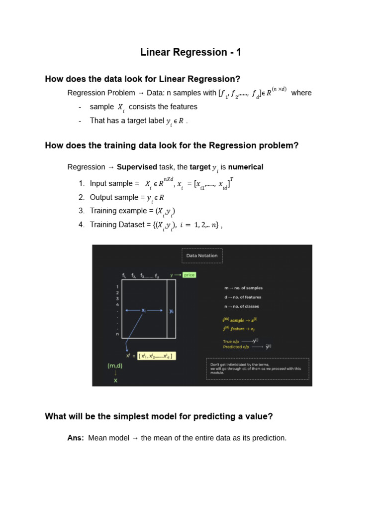 Understanding Linear Regression Basics | PDF | Regression Analysis | Linear Regression