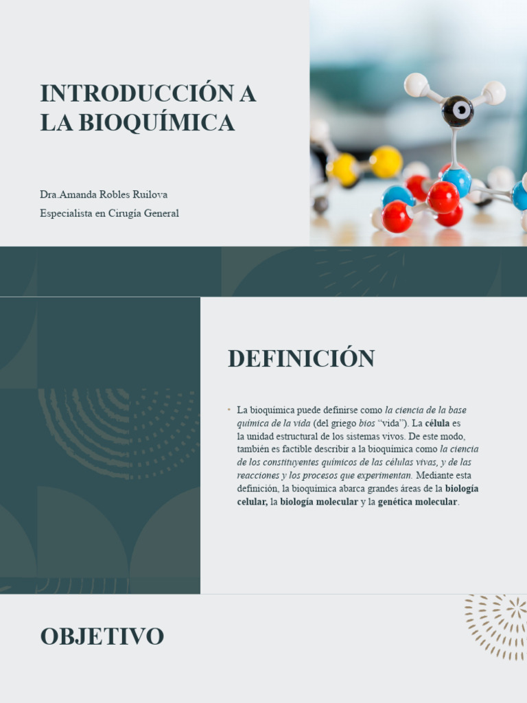 Introduccion a La Bioquimica Clase 1 | PDF | Cuerpo humano | Bioquímica