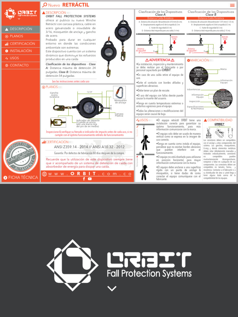 Linea Auto Retractil FT PC6S 30FTT | PDF | Conector eléctrico