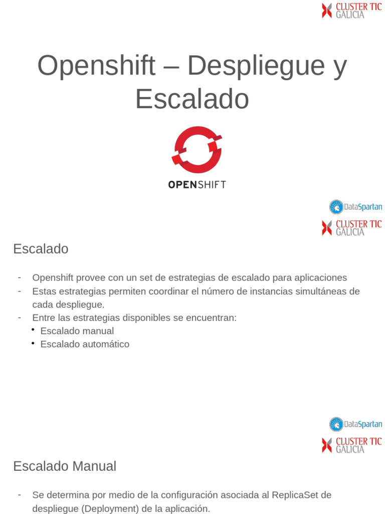 6.openshift - Estrategias de Despliegue y Escalado Horizontal | PDF ...