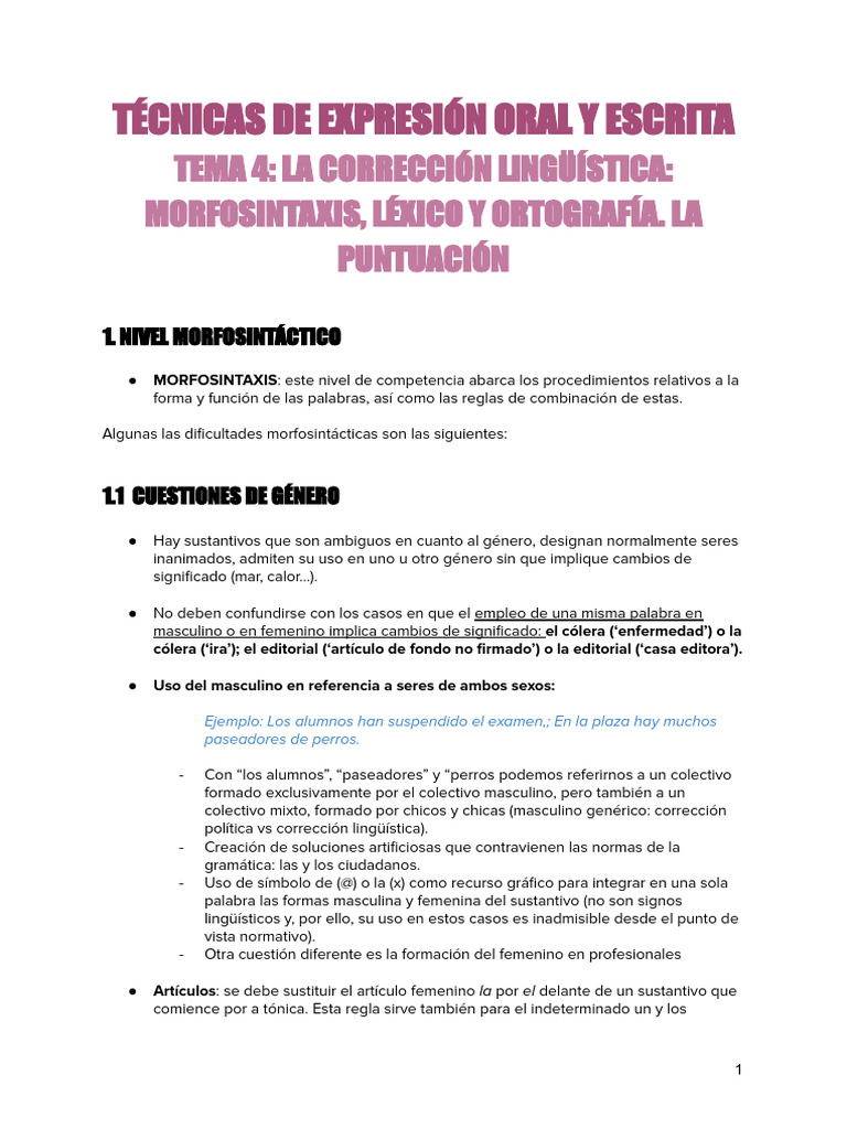 Tema 4 | PDF | Coma | Comillas