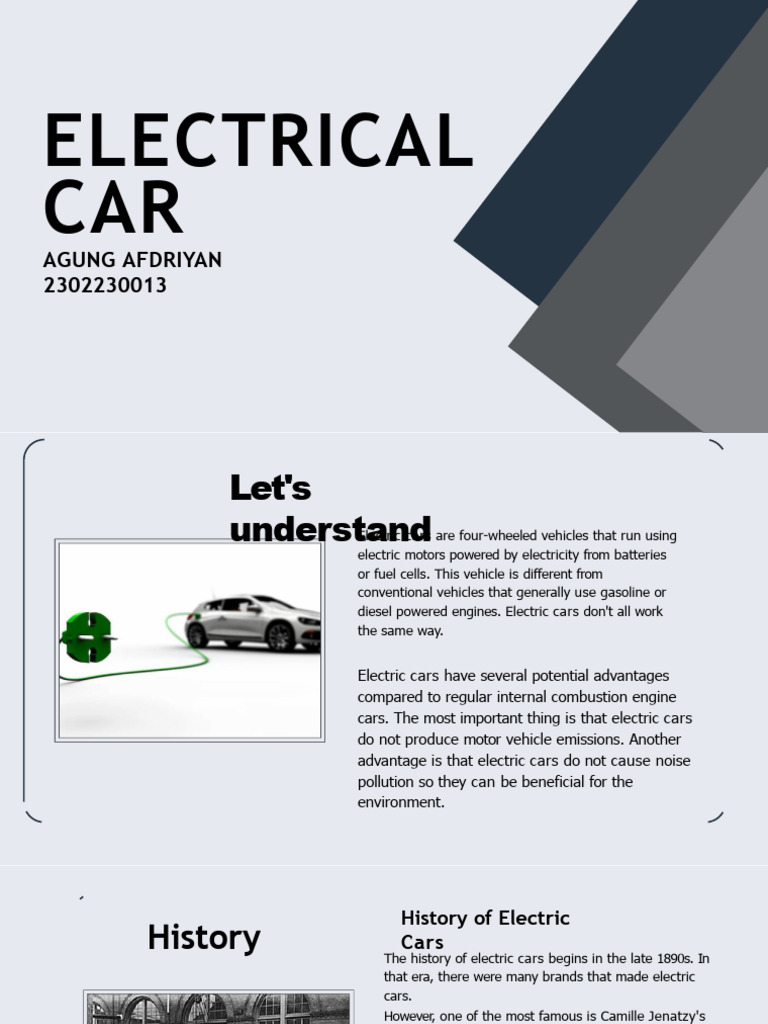 Electric Cars | PDF | Electric Vehicle | Electric Car