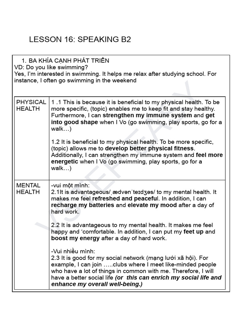 P EA SY: Lesson 16: Speaking B2 | PDF | Electronic Waste | Air Pollution