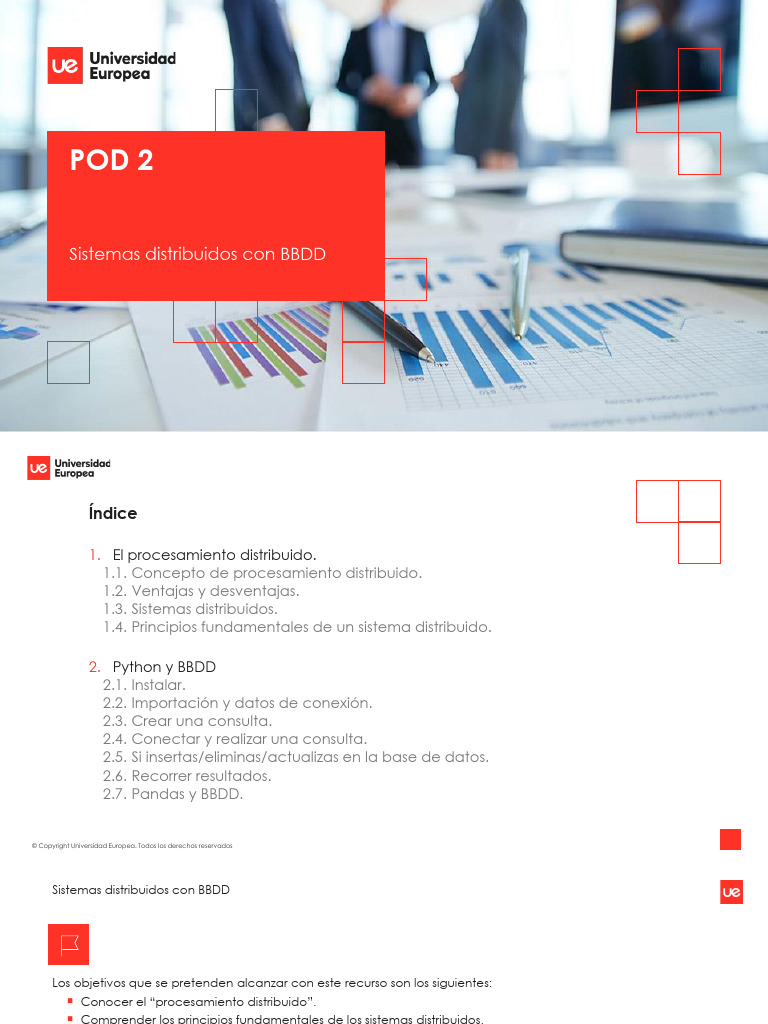 Tema 1 Distribución Con BBDD | PDF | Bases de datos | Computación distribuída