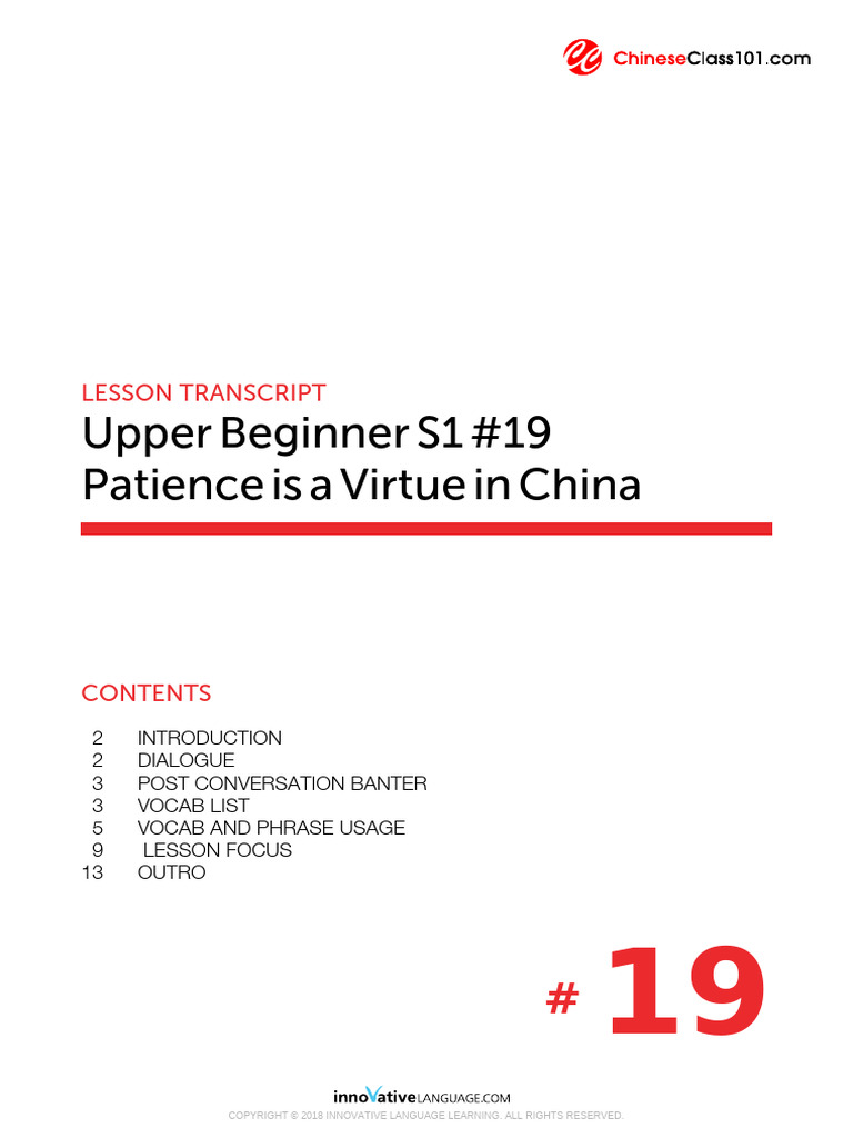 Chinese Lesson | PDF | Linguistics | Grammar