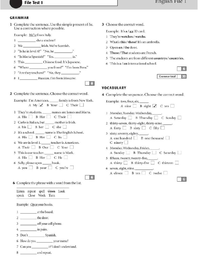 Test 1 | PDF