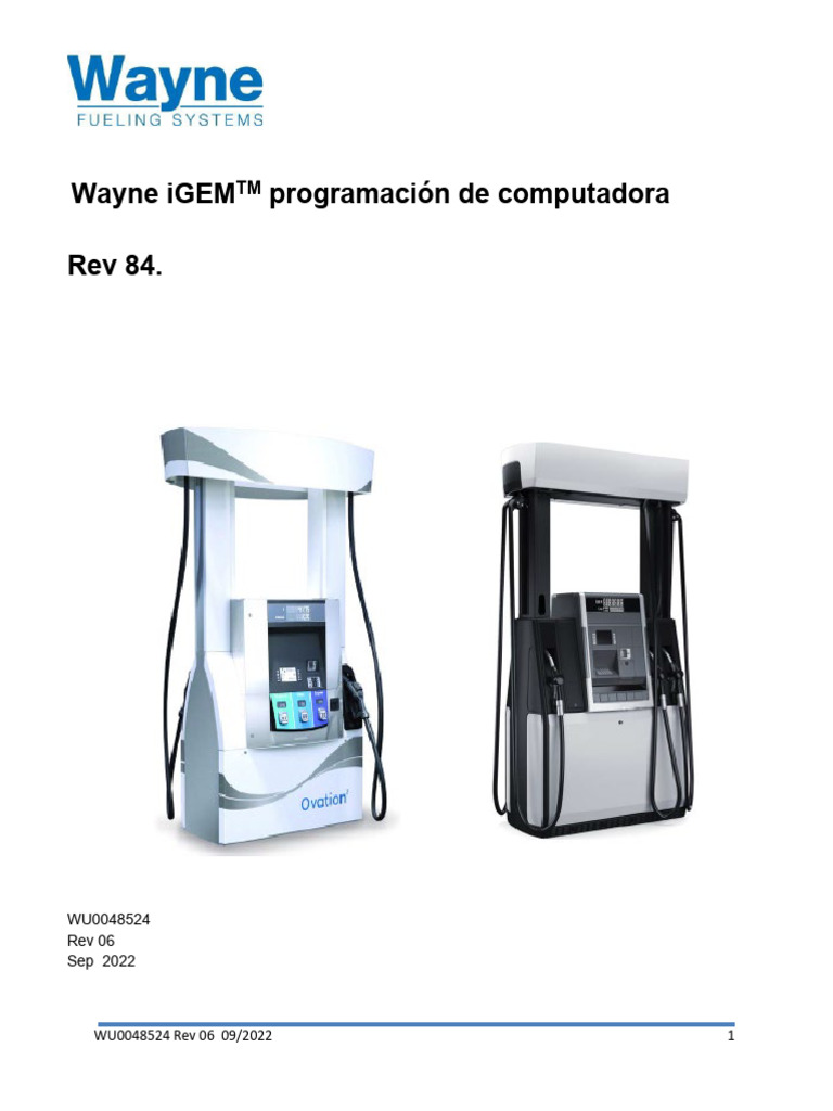 WM048524 Rev 06 Spanish Igem Programming | PDF | Contraseña | Cambiar