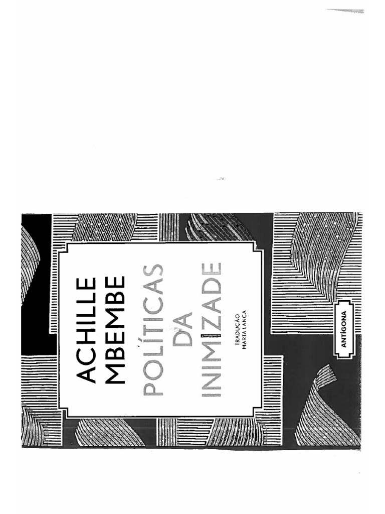Políticas Da Inimizade Achille Mbembe | PDF