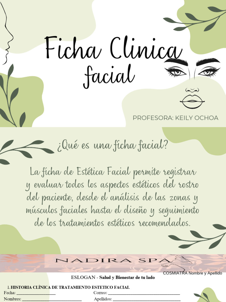 Ficha Facial | Descargar gratis PDF | Enfermedades y trastornos ...