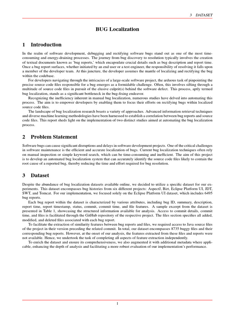 Ise Report | PDF | Deep Learning | Software Bug