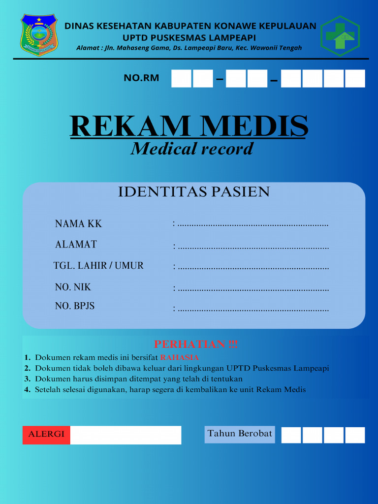 Sampul Rekam Medis | PDF