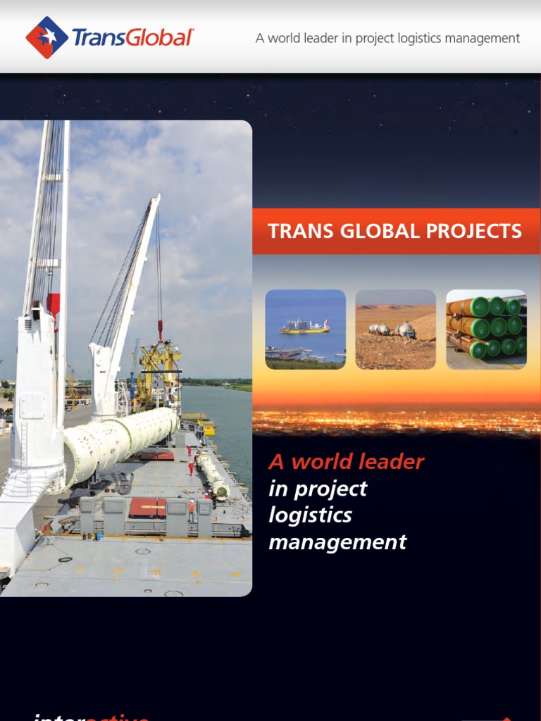 Trans Global Projects | Quality Assurance | Logistics