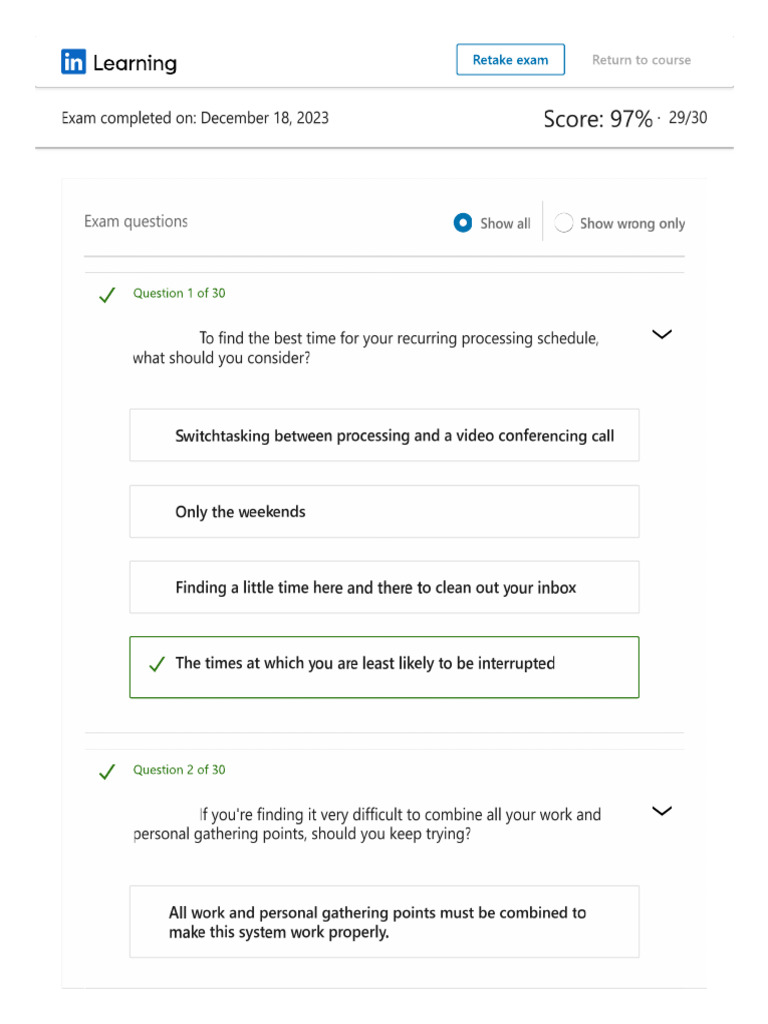 Time Management Fundamentals | PDF