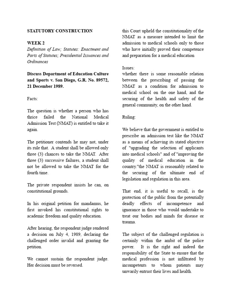 STATCON-WEEK-2 | PDF | Separation Of Powers | Appellate Court