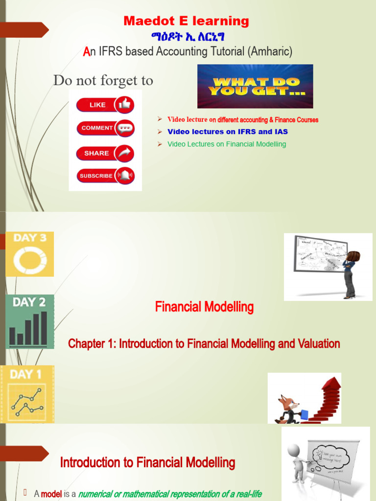 Chapter 1 Introduction To Financial Modelling and Valuation | PDF | Net Present Value ...