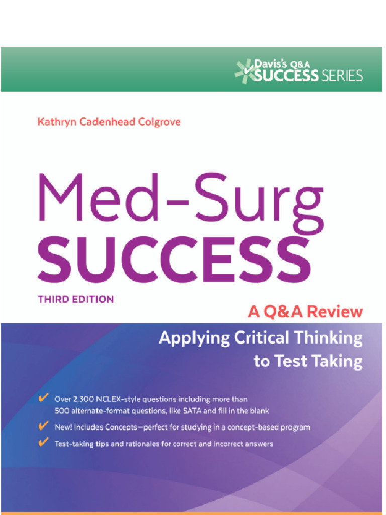 Medsurg Success Pdf Pdf Respiratory Diseases Medical Specialties