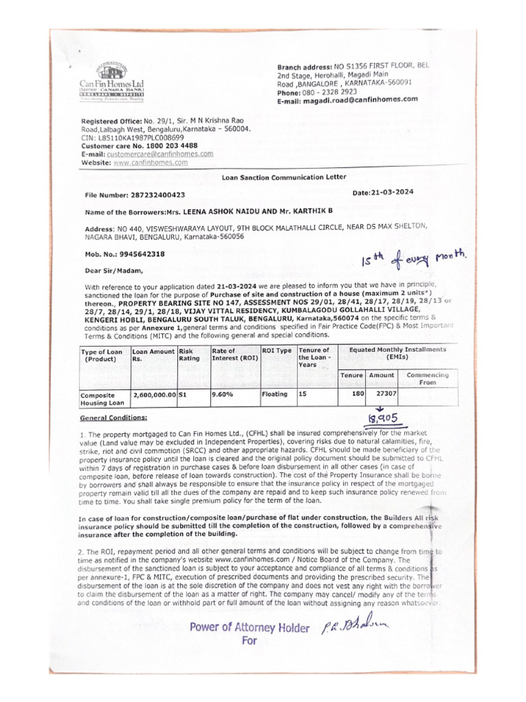 Can Fin Homes LTD | PDF