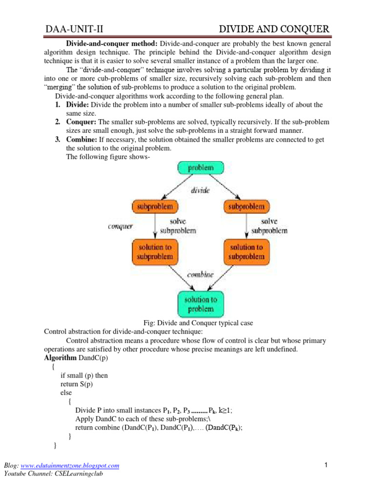 DAA UNIT I (B) NOTES | PDF | Mathematical Logic | Computer Science
