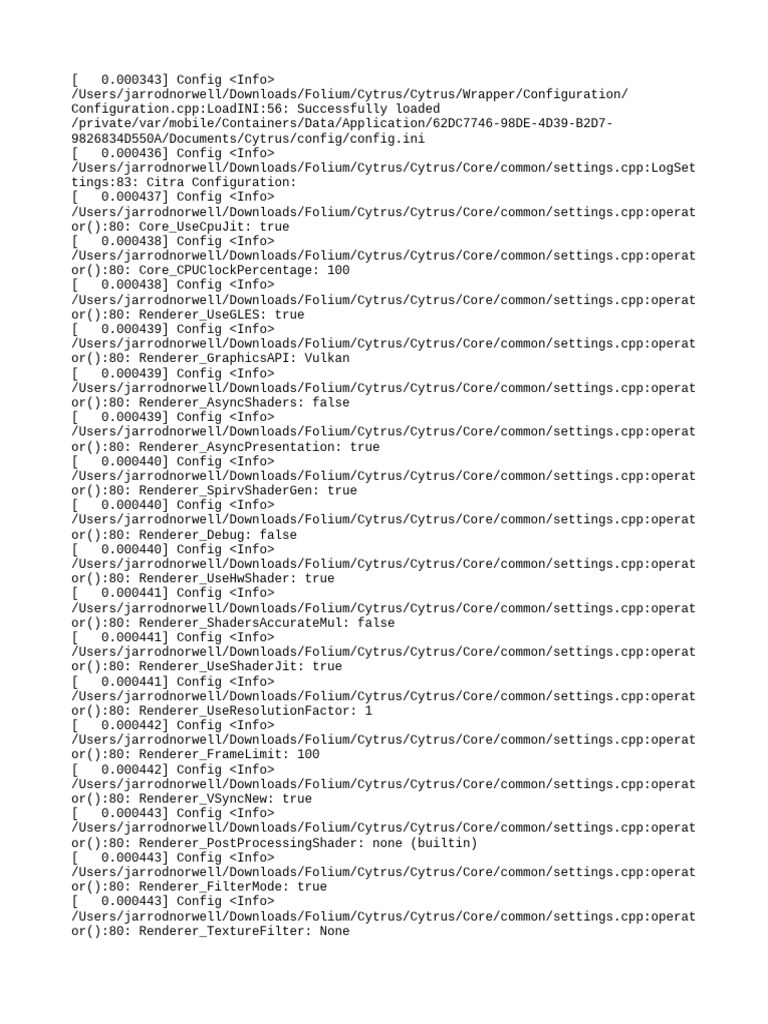 Citra Log | PDF | Encryption | Security Technology