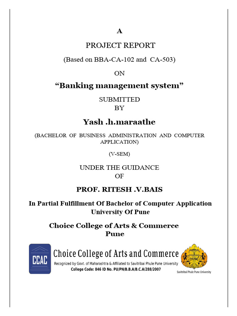 Yash Marathe BMS | Download Free PDF | Databases | Information Technology