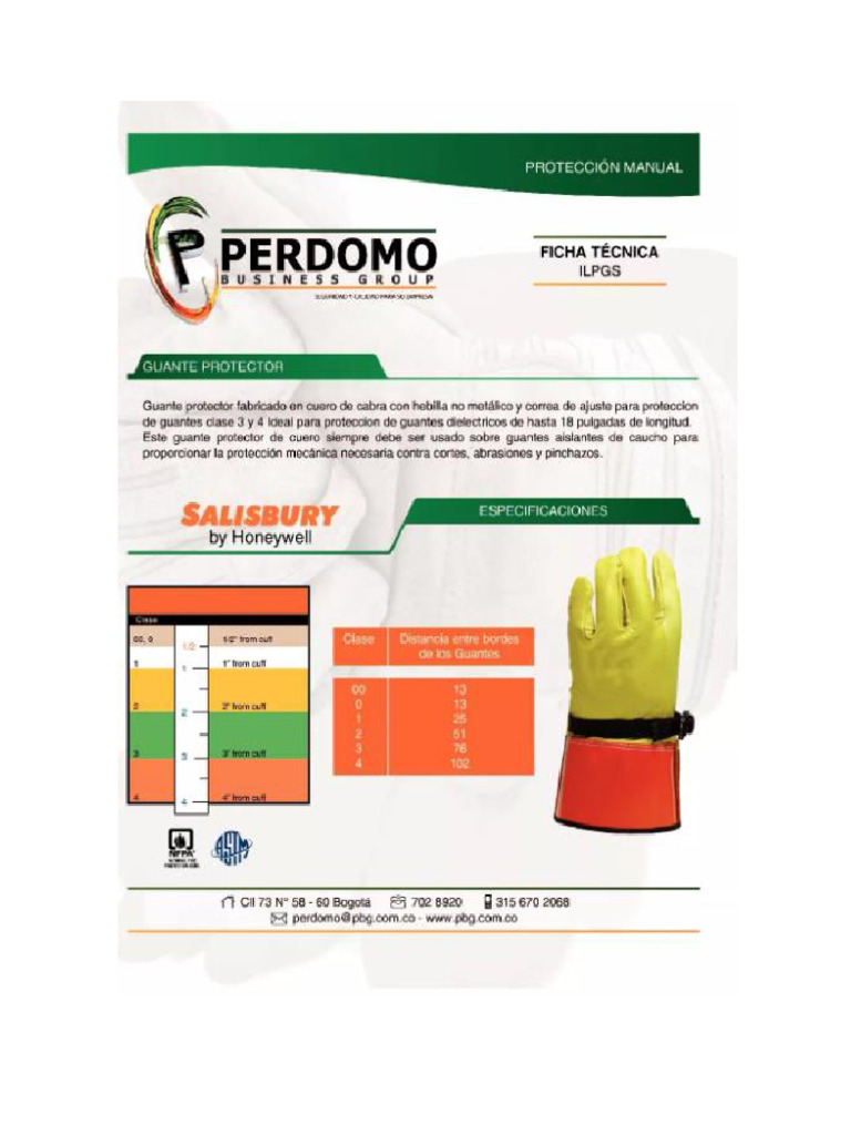 F.T Guante Salisbury 12 Ilp-3s | PDF