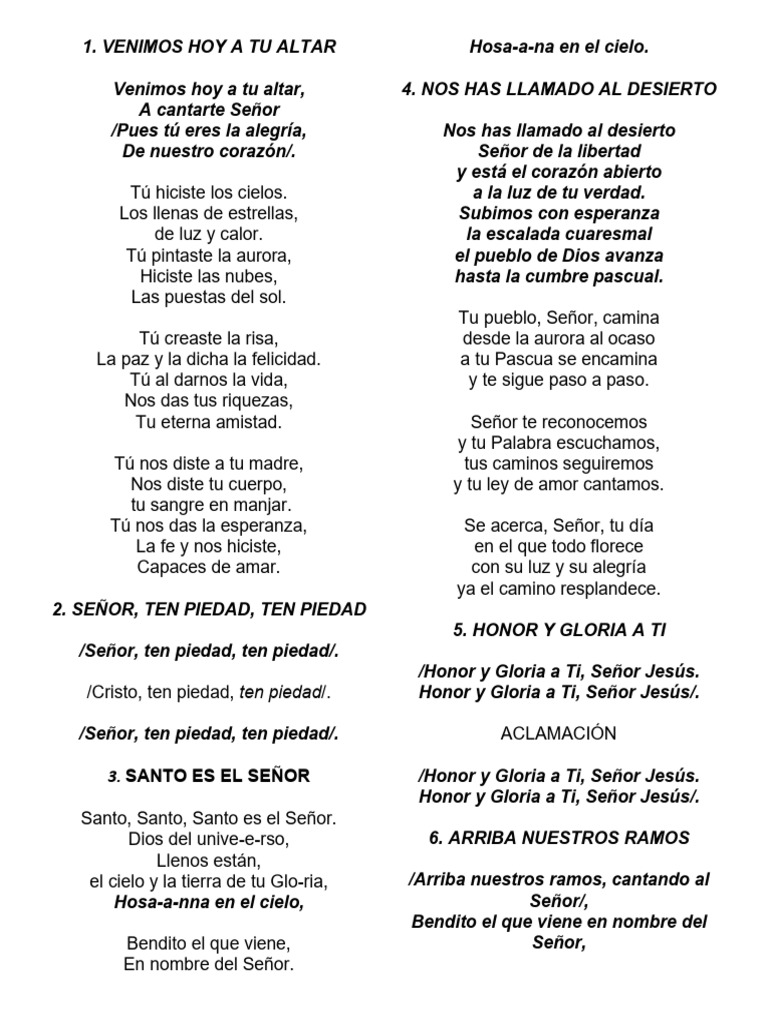 Cantos Nuevos | PDF | eucaristía | Cristo (título)