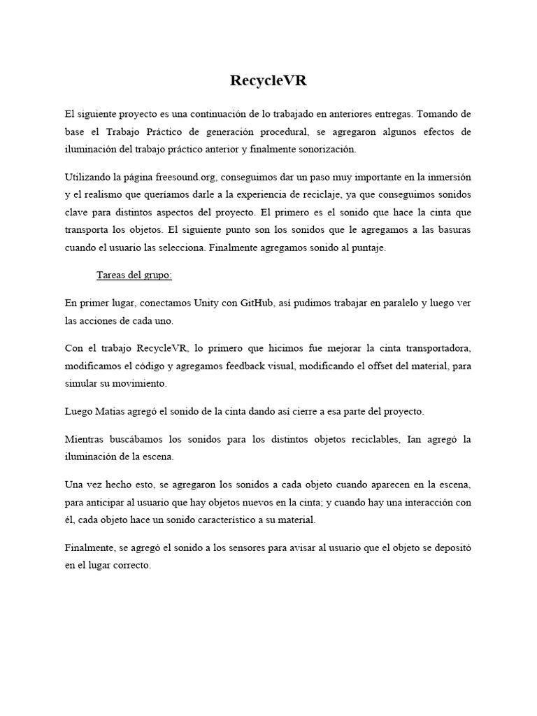 TP5 Sound Design | PDF